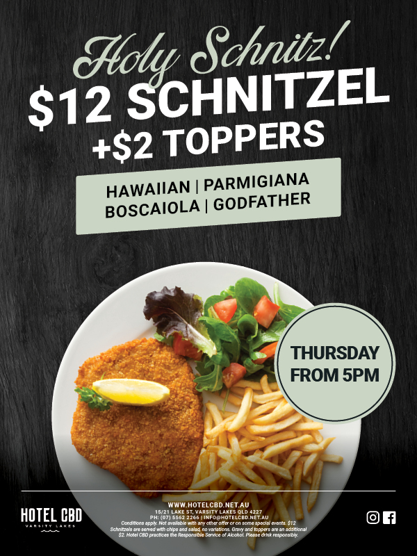 Daily Specials, Live Entertainment & More - Hotel CBD